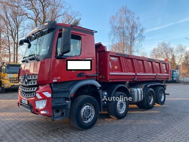 Mercedes-Benz AROCS 4148 8x4 EUR 6 KIPPER MEILLER BORDMATIK kiper