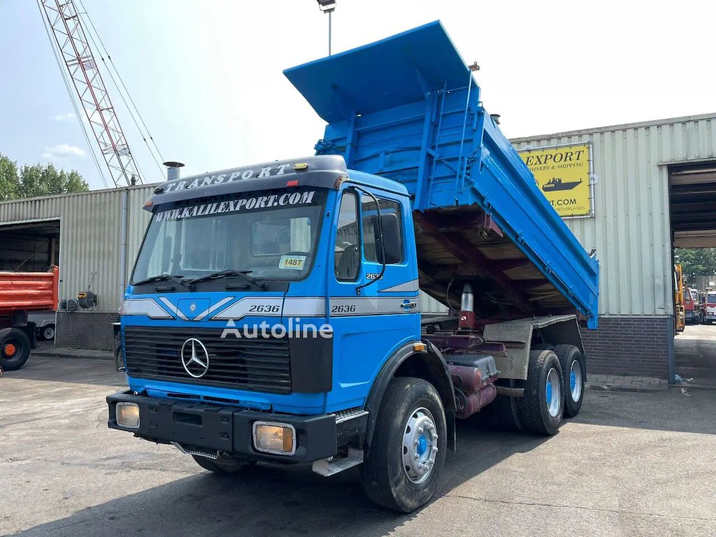 Mercedes-Benz SK 2636 Kipper 6x4 V10 ZF 13Ton Axle Good Condition kiper