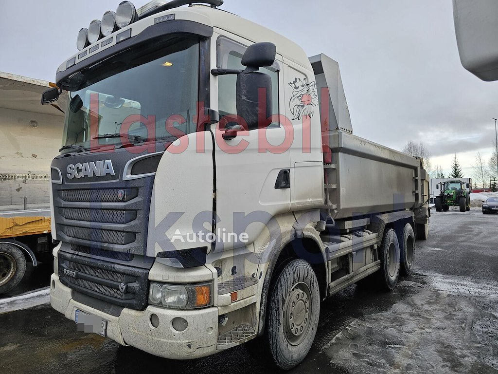 Scania R560 6x4 Full Steel Retarder kiper