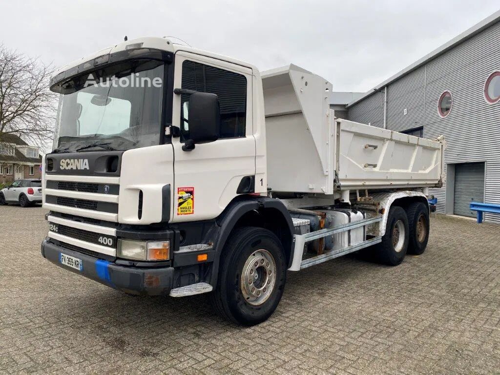 Scania 124-400 / 6X4 / RETARDER / BIG AXLE / FULL STEEL / 2SIDE TIPPER kiper