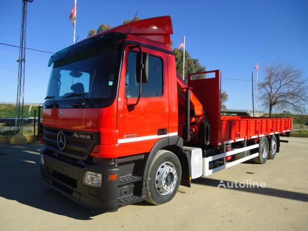 Mercedes-Benz ACTROS 25 36 kamion s ravnom platformom