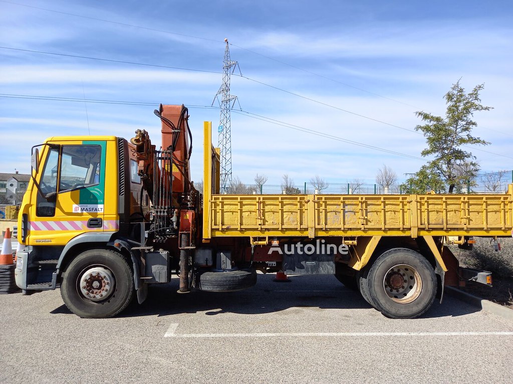 IVECO ML180 e24 kamion s ravnom platformom