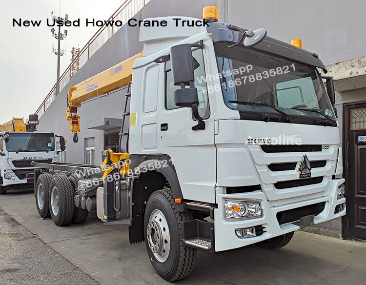 Sinotruk Howo 6×4 Truck Mounted Crane 10ton 20ton 30ton Tow Truc kamion s ravnom platformom