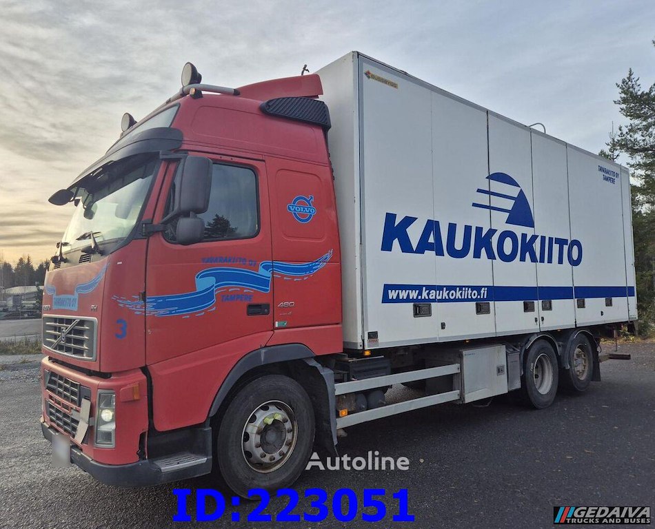 Volvo FH13 480HP 6x2 kamion furgon