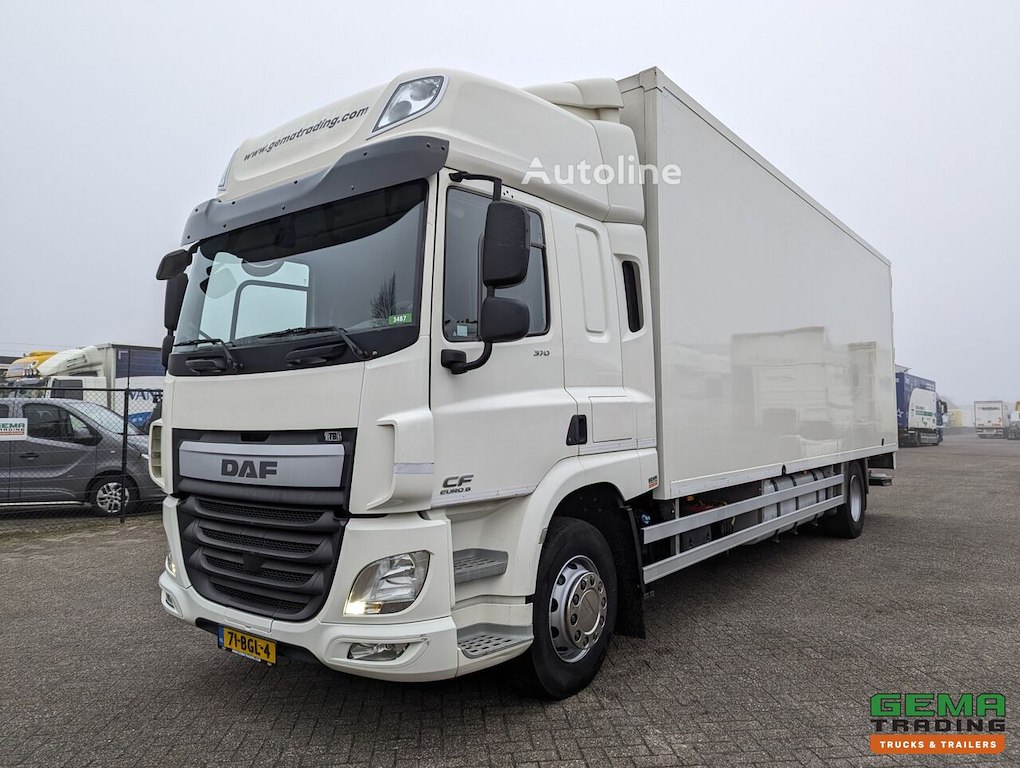 DAF CF 370 FA 4x2 Spacecab Euro6 - Closed Box 8.2M + Tail lift 2000k kamion furgon