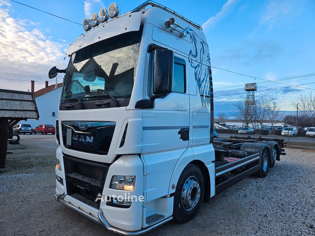 MAN TGX 26.480 6X2 EURO 6 BDF TOP KABIN kamion šasija