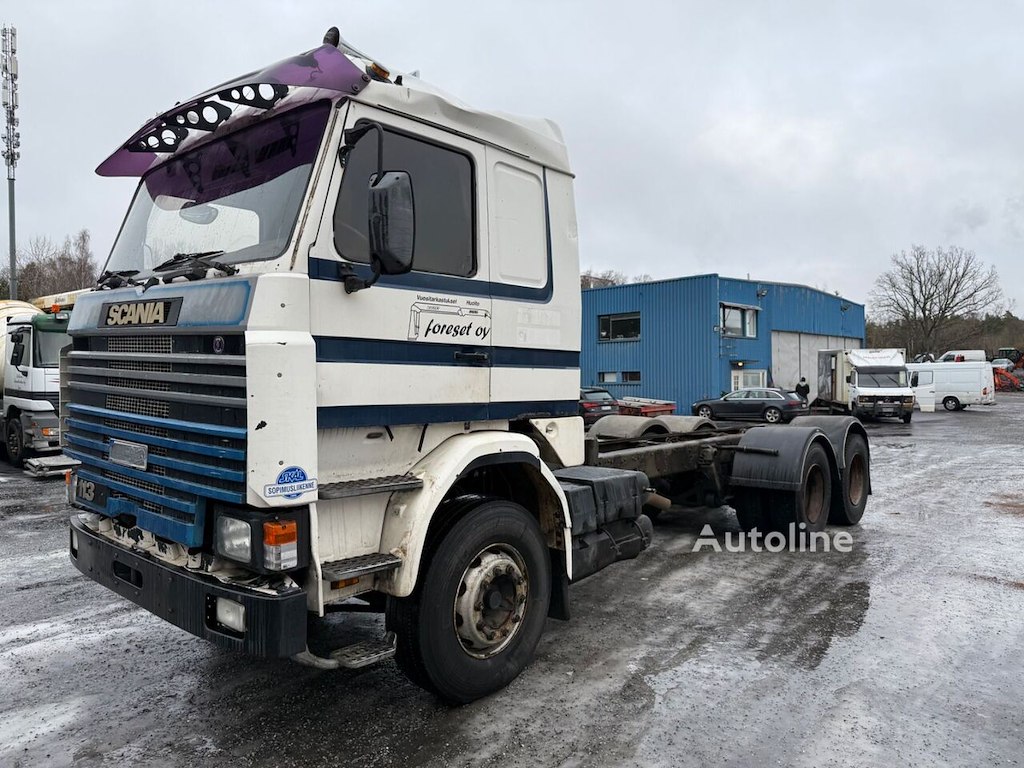 Scania R 113 360 6x4 chassis manual kamion šasija