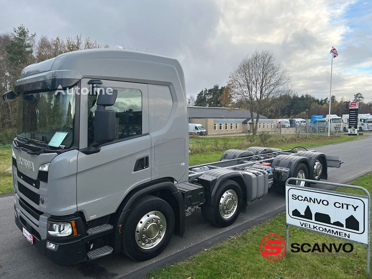 Scania G450 B 8x2*6 NB - ADR kamion šasija