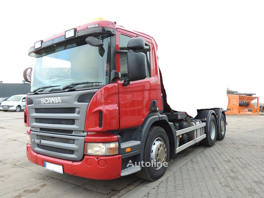 Scania P320 Rama, 2011rok, 6x2, 320KM, EURO 5 kamion šasija