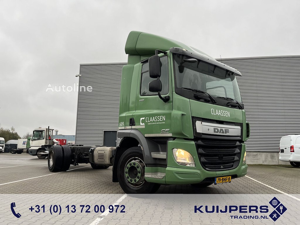 DAF CF 220 FA / Chassis - Cabine 7.5 mtr kamion šasija