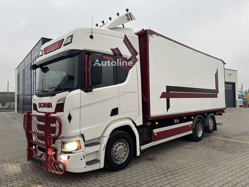 Scania R500 RETARDER LEATHER INTERIOR/STEERING AXLE/FULL AIR kamion šasija