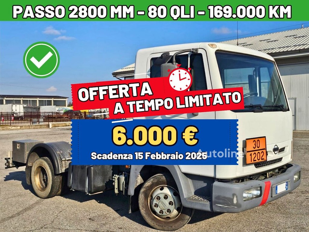 Nissan ATLEON TK80.14 TELAIO CORTO 80 QLI kamion šasija