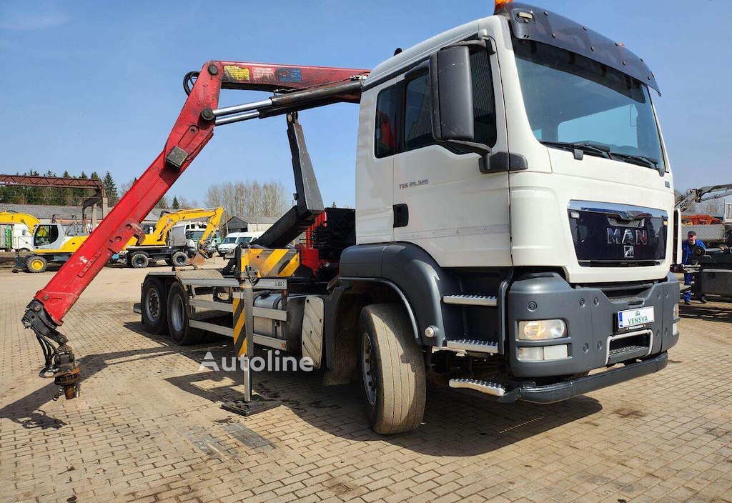 MAN TGS 26.320 kamion rol kiper