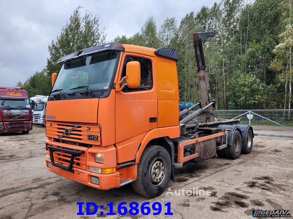 Volvo FH12 380HP 6x2 10tyre Hook Tipper kamion rol kiper