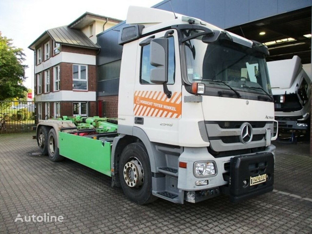 Mercedes-Benz 2546 6x2 Actros Meiller 20.70/Frontanbauplatte kamion rol kiper