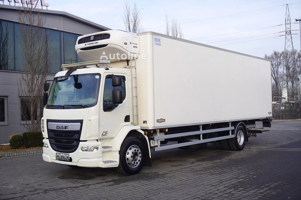 DAF LF 280 / Chereau multi-temperature refrigerator / Dhollandia DHS kamion hladnjača