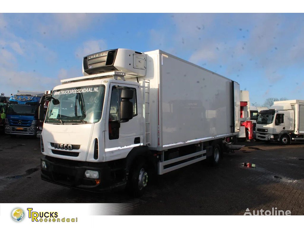 IVECO Eurocargo 140E + CARRIER + MANUAL + ATP!! LIFT + EURO 5 kamion hladnjača