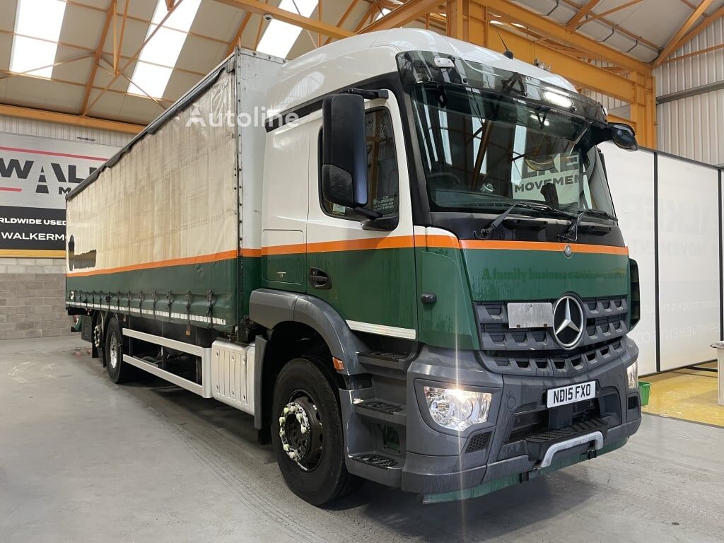 Mercedes-Benz AROCS 2532 *EURO 6*, 6X2, 26 TONNE CURTAINSIDER – 2015 – ND15 FX kamion sa klizna zavesa cerada