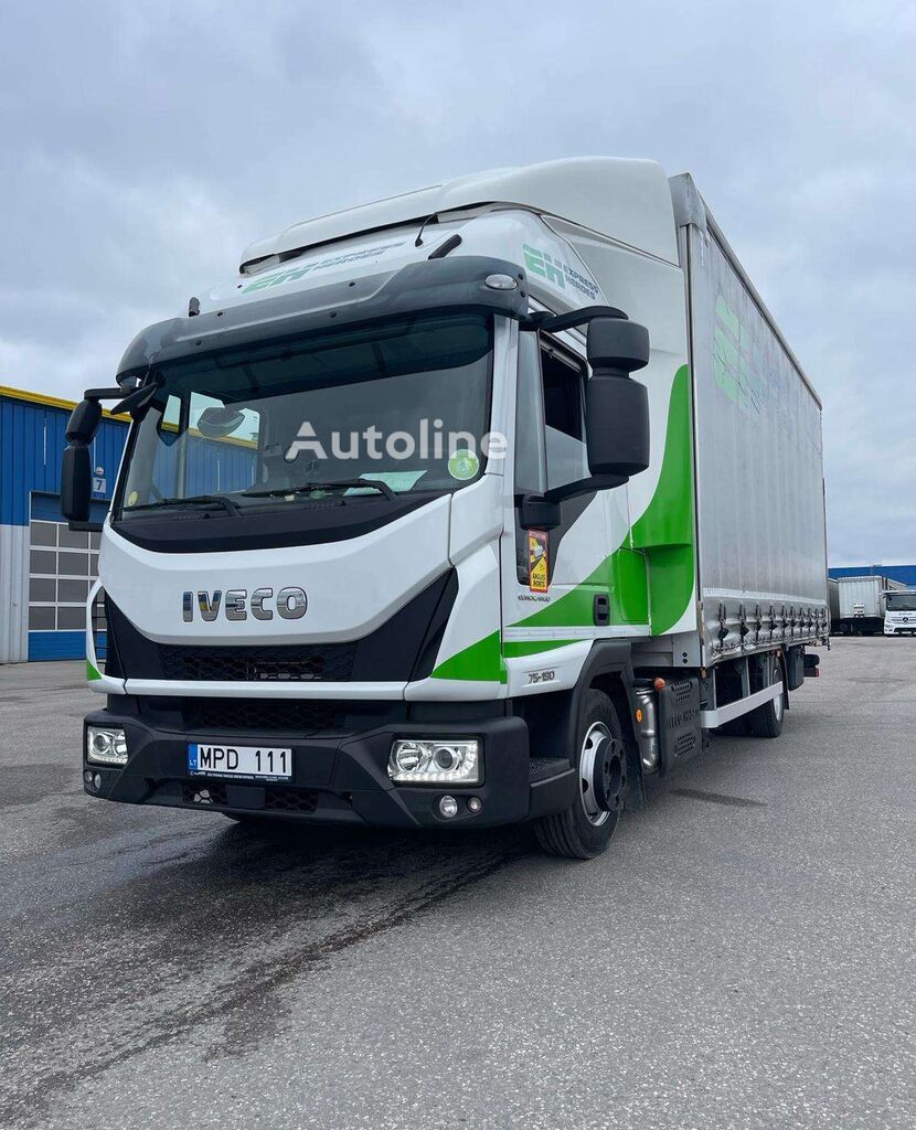 IVECO EuroCargo 75E kamion sa klizna zavesa cerada