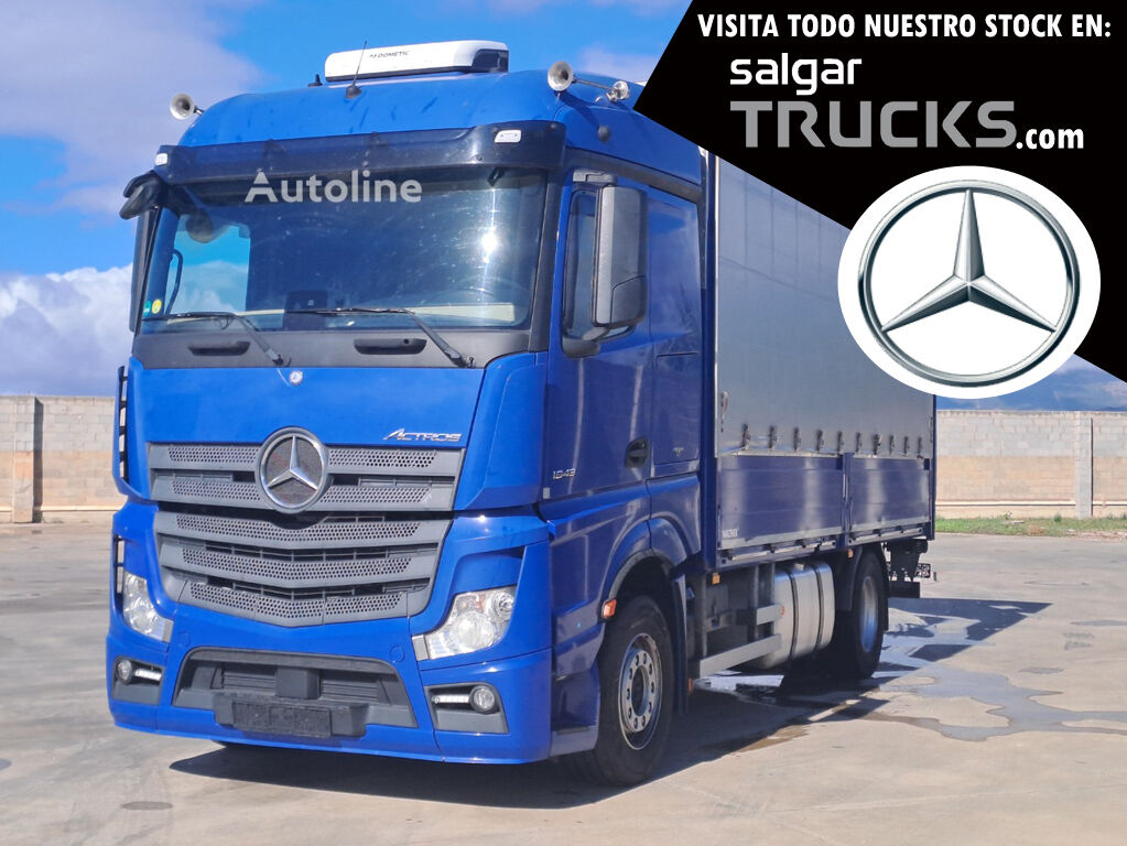 Mercedes-Benz ACTROS 1843LS kamion sa klizna zavesa cerada