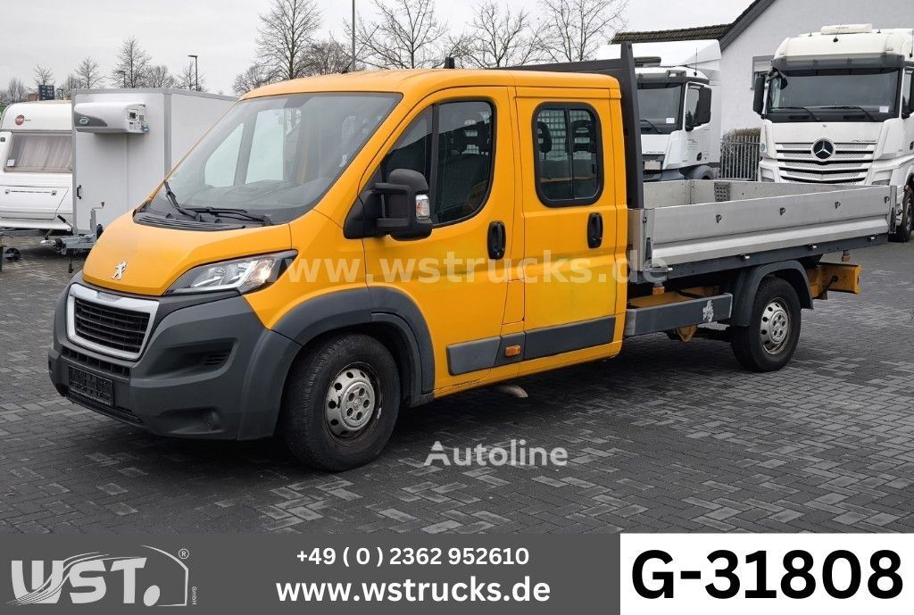 Peugeot Boxer Pritsche Doka. 435 L4 HDi 180 kamion s ravnom platformom < 3.5t