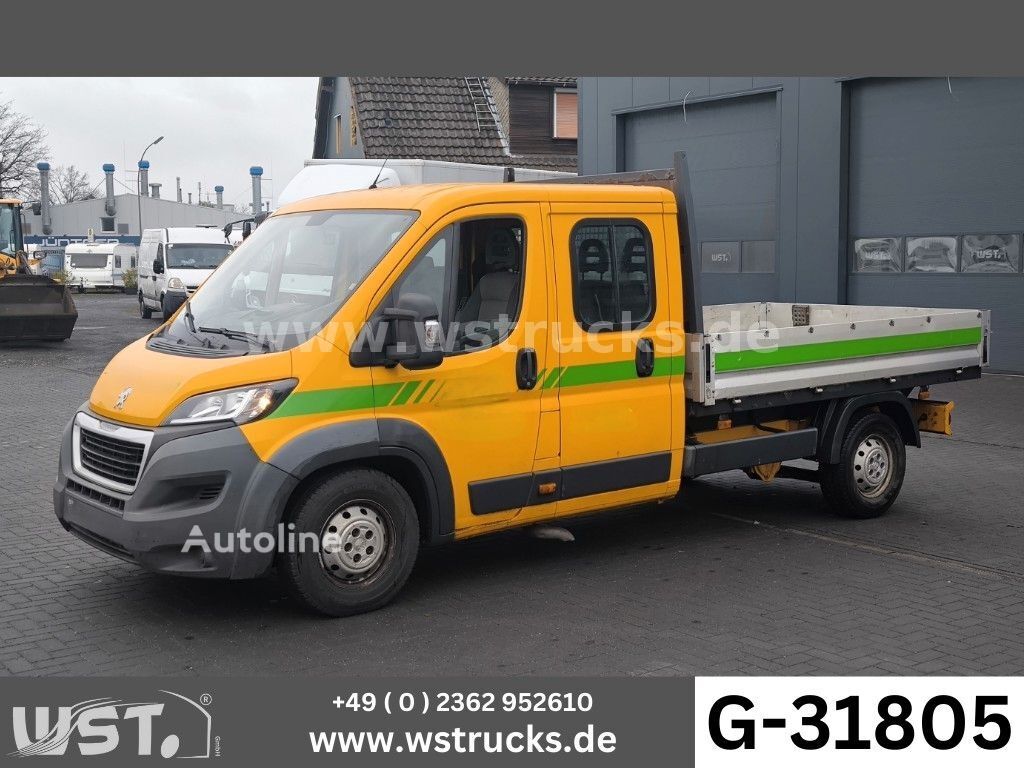 Peugeot Boxer Pritsche Doka. 435 L3 HDi 180 kamion s ravnom platformom < 3.5t