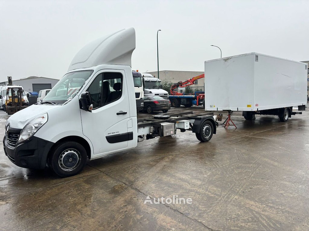 Renault Master 160dCi. LKW 3500kg. Klima. Mit Anhänger. kamion furgon < 3.5t