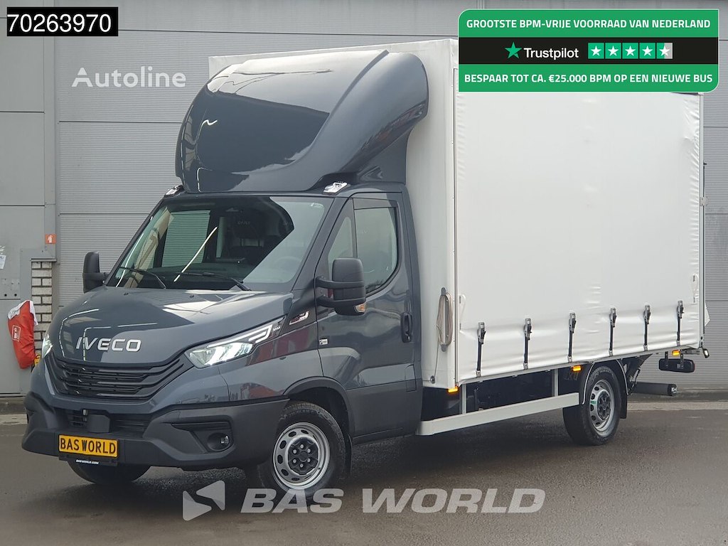 Novi IVECO Daily 35S18 3.0L Automaat Schuifzeilen met Laadklep ACC Navi Bak kamion s ceradom < 3.5t