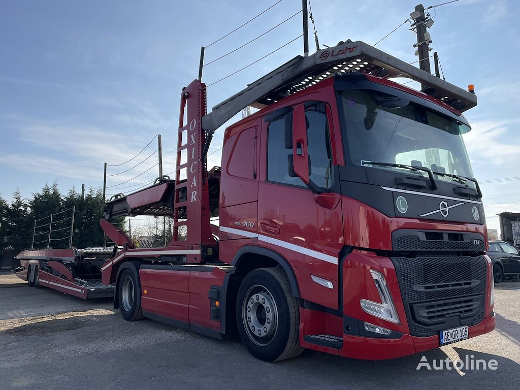 Volvo 2023 FM460 + 2018 EUROLOHR 200 autotransporter + prikolica autotransportera