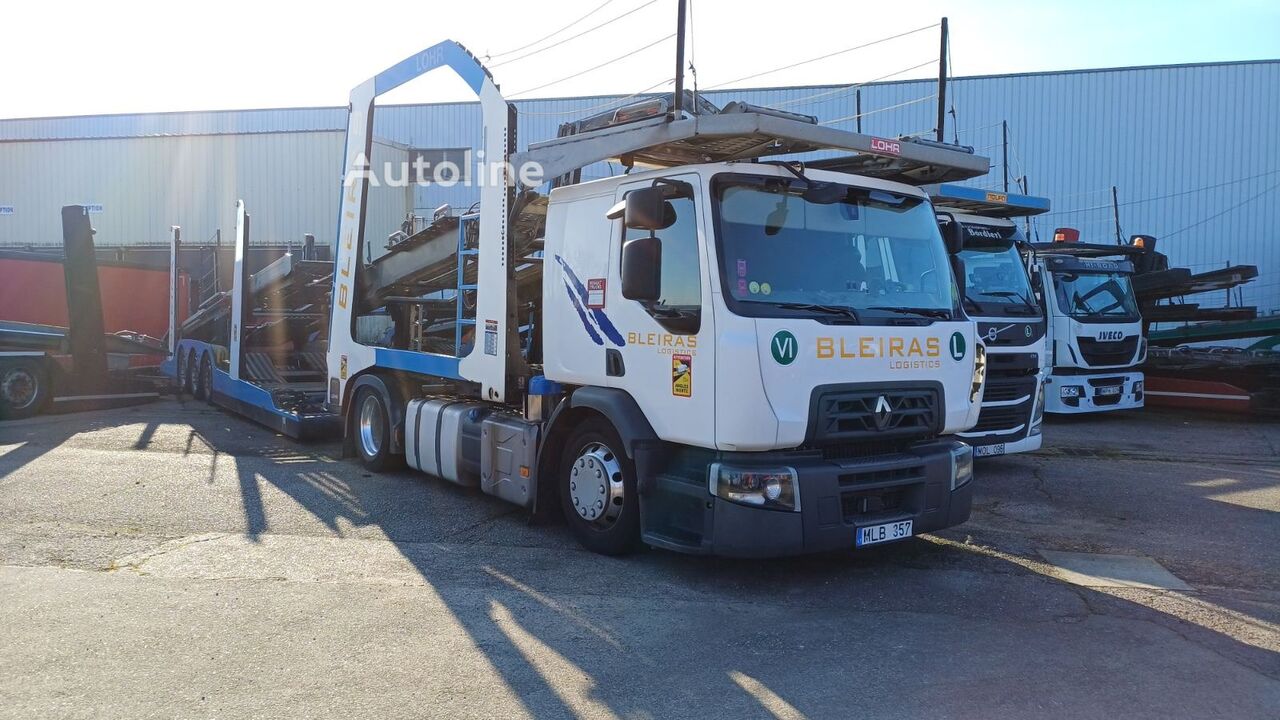 Renault + LOHR 2008 autotransporter + prikolica autotransportera