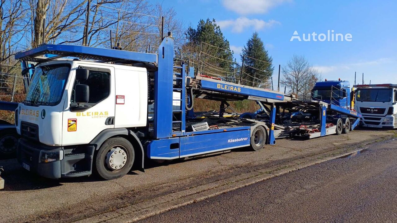 Renault +Kassbohrer 2008 autotransporter + prikolica autotransportera