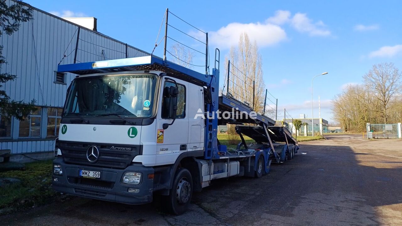 Mercedes-Benz + Rolfo 2007 autotransporter + prikolica autotransportera