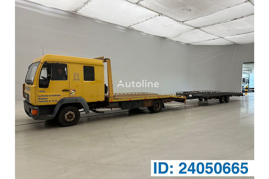 MAN 8.224 šlep auto + prikolica autotransportera