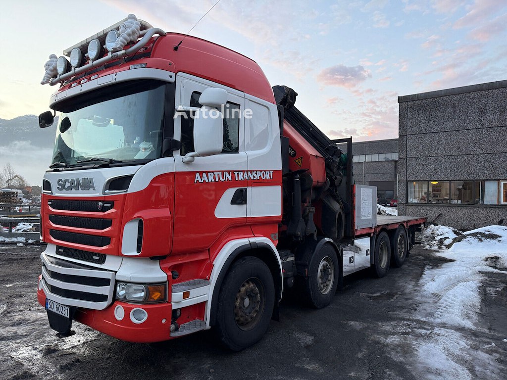 Scania R560 kamion platforma