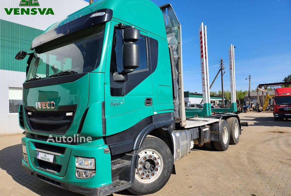 IVECO STRALIS 560 6x4 kamion za prevoz drva