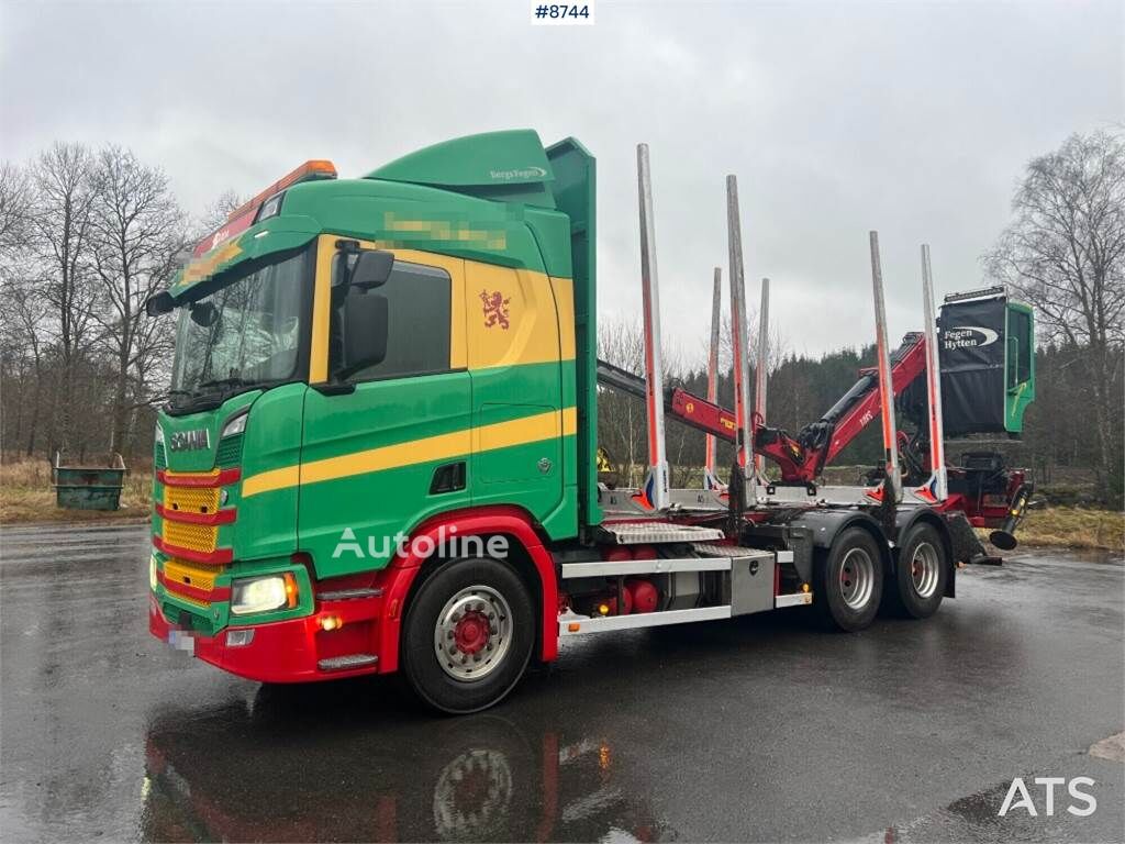 Scania R650 6X4 kamion za prevoz drva