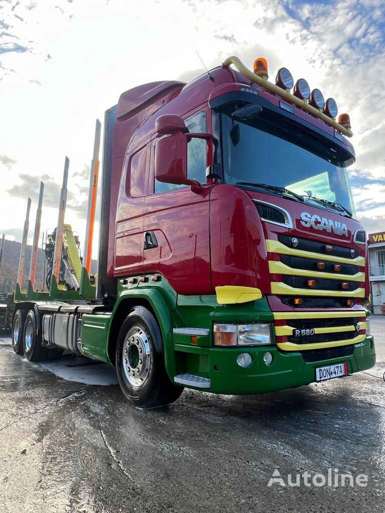 Scania R580 kamion za prevoz drva