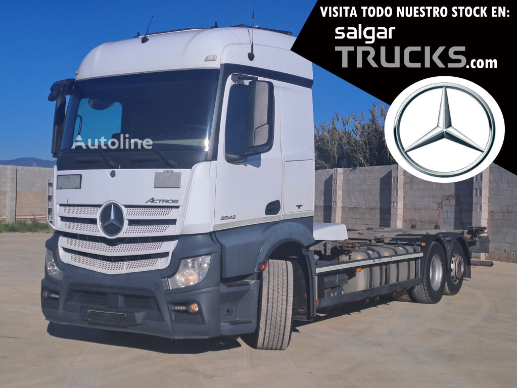 Mercedes-Benz ACTROS 2543 vozilo za prevoz kontejnera