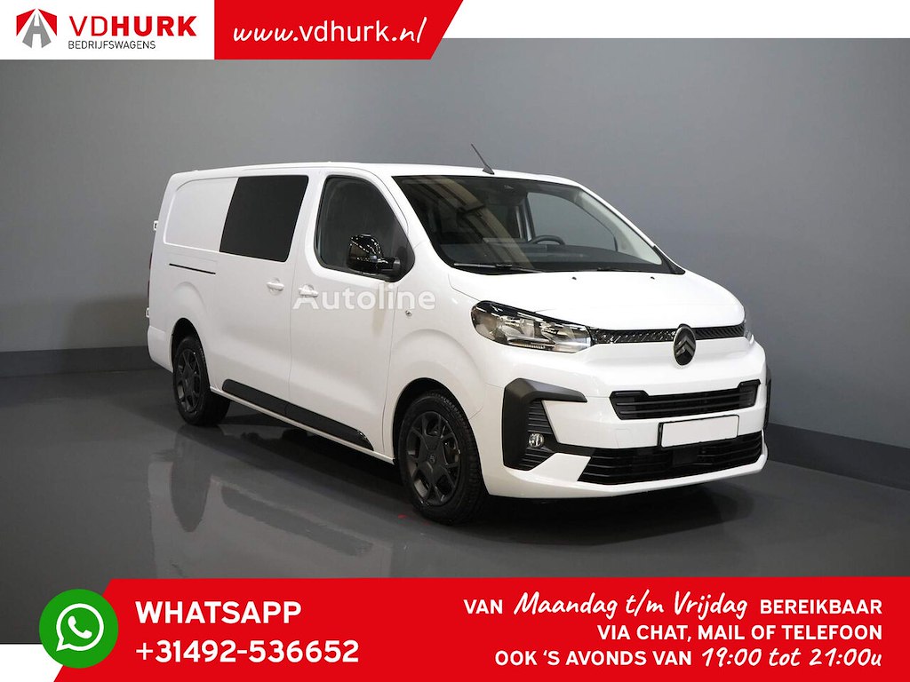 Citroen Jumpy 2.0 HDI 180 pk Aut. DC Dubbel Cabine BPM VRIJ! 2x Schuifde minibus furgon