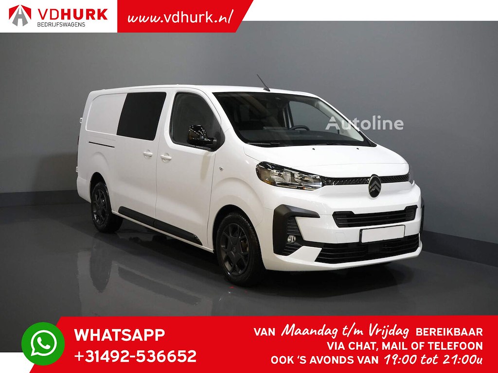 Citroen Jumpy 2.0 HDI 180 pk Aut. DC Dubbel Cabine BPM VRIJ! 2x Schuifde minibus furgon