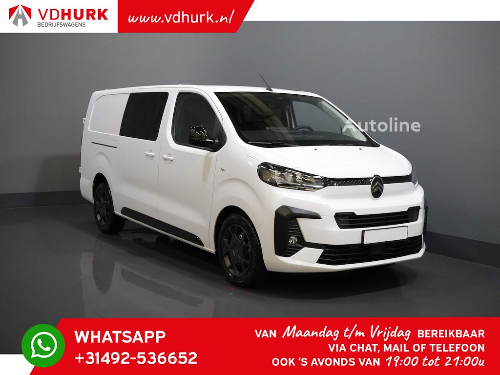 Citroen Jumpy 2.0 HDI 180 pk Aut. DC Dubbel Cabine BPM VRIJ! 2x Schuifde minibus furgon