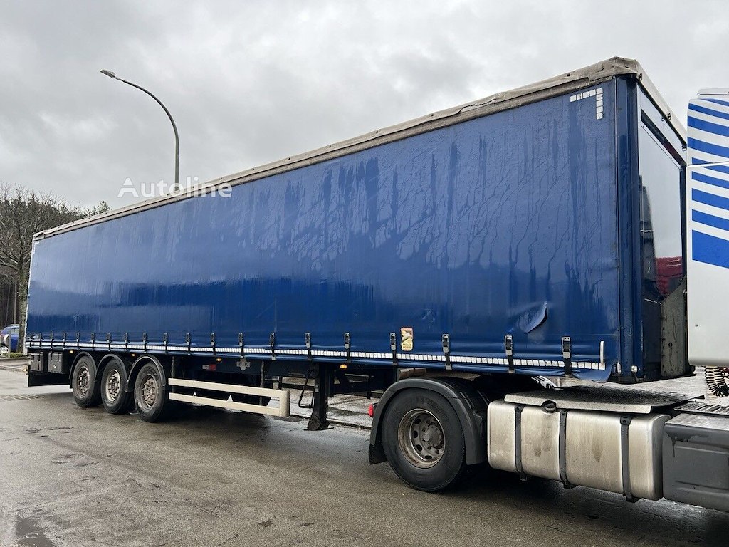 Robuste Kaiser 3-AXLES CURTAINSIDER SMB - 13m60 - AIR SUSP. - DISC BRAKE poluprikolica sa kliznom ceradom