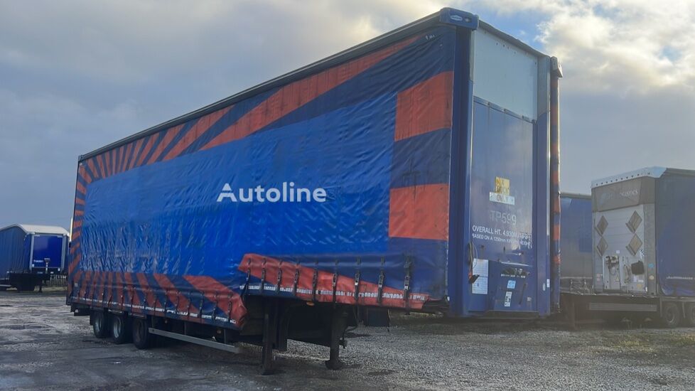 Prodaje se Don-Bur CURTAINSIDE - DOUBLE DECK -STEPFRAME poluprikolicu sa kliznom ceradom na aukciji