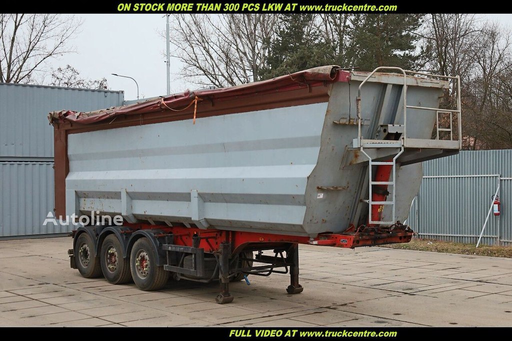 Schmitz Cargobull HARDOX, 55 m3, LIFTING AXLE, SAF poluprikolica kipera