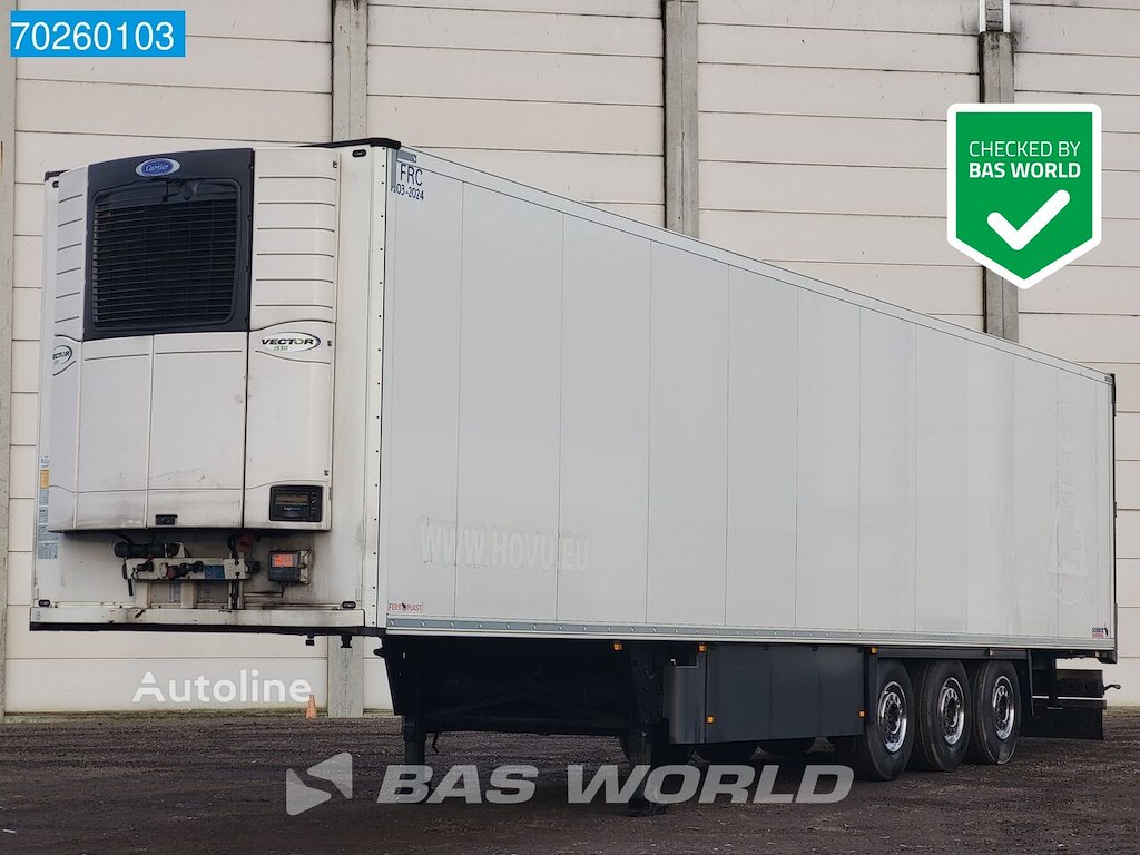 Schmitz Cargobull Carrier Vector 1550 Doppelstock Liftachse Blumenbreit 04/25 Pale poluprikolica hladnjača