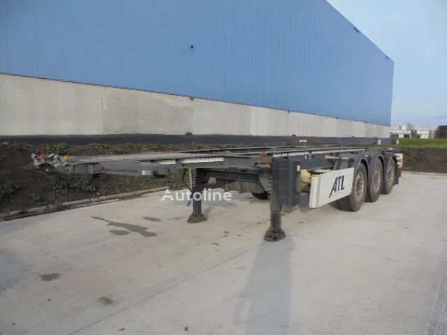 LAG O-3-CC ADR TANK TRAILER 30FT + 20FT SAF DISC poluprikolica za prevoz kontejnera