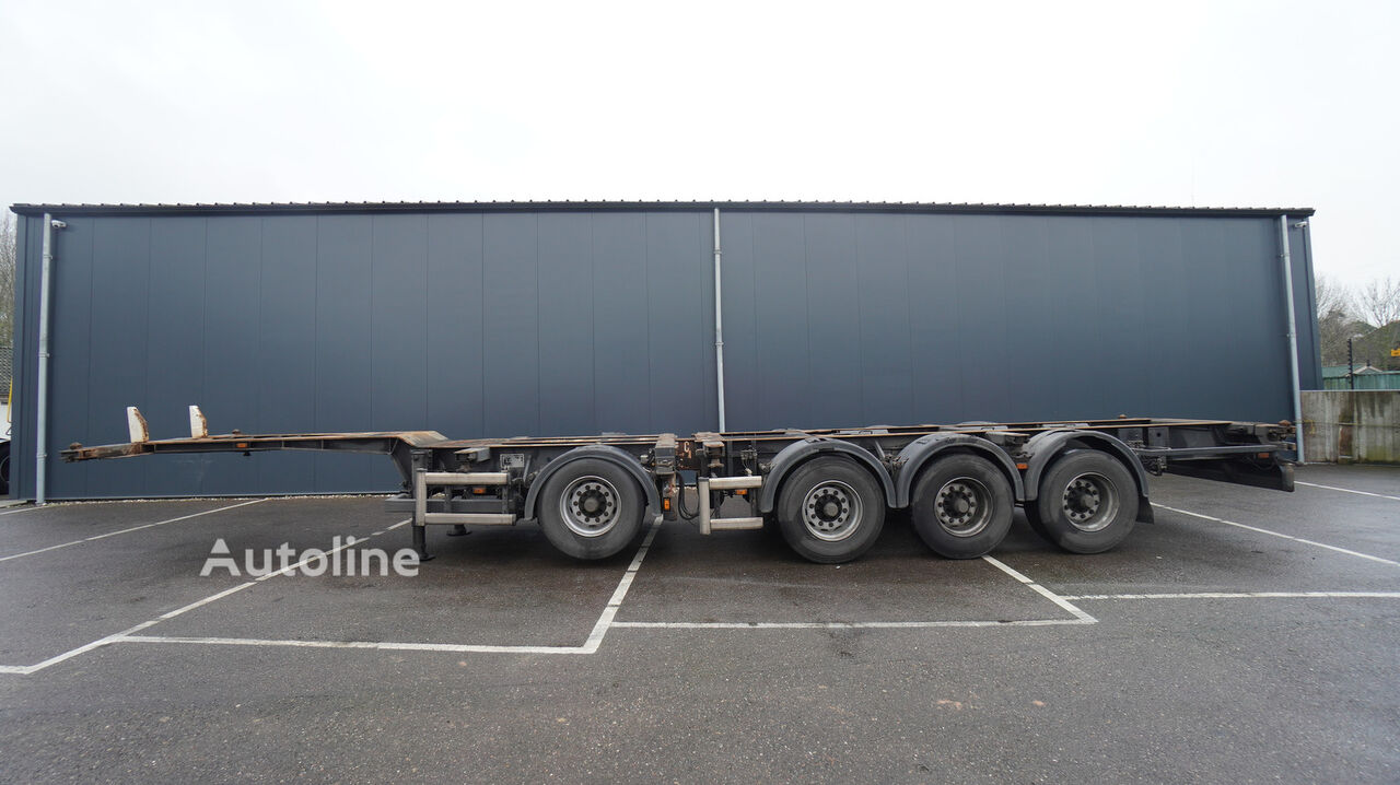 Floor 4 AXLE BREAKER CONTAINER TRAILER poluprikolica za prevoz kontejnera