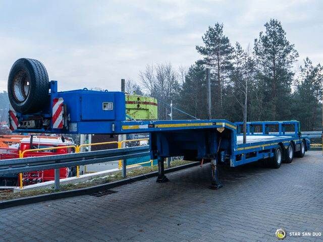 Broshuis E-2190/27 3 AXLE L: 16m ! 50 TONS ! poluprikolica platforma