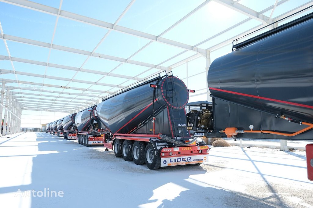 Nova Lider LIDER NEW 2025 Model BULK CEMENT TRAILER READY IN STOCKS cisterna za prevoz cementa