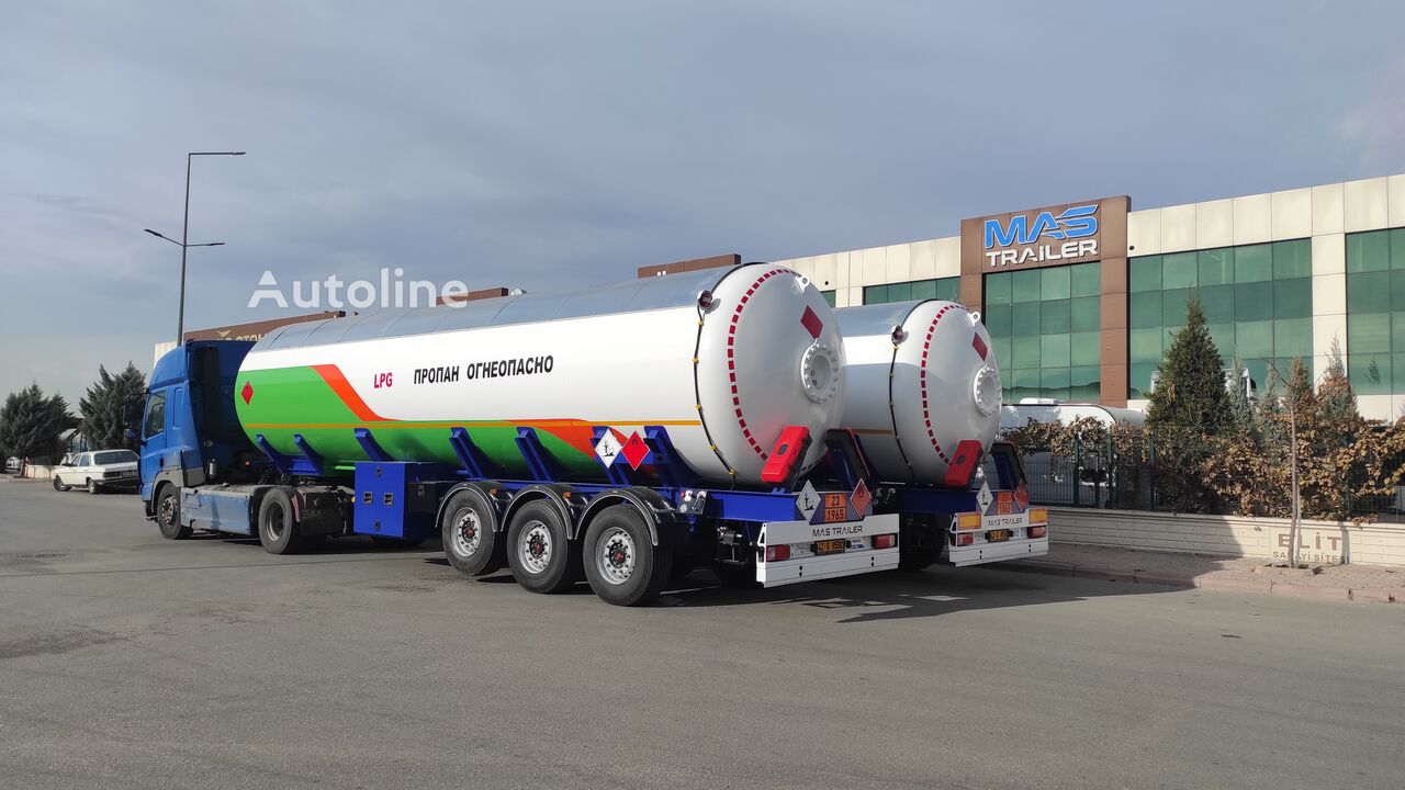 Nova Mas Trailer Tanker 2025 Model LPG Transport -4 poluprikolica cisterna za gas